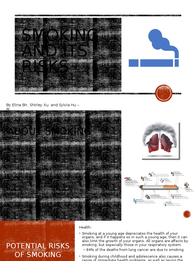 Smoking and Its Risks | PDF | Tobacco Smoking | Addiction