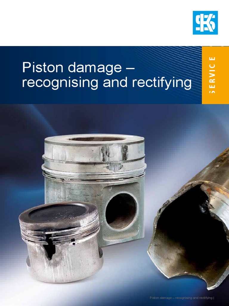 Piston Damage - Recognising and Rectifying | PDF | Cylinder (Engine ...