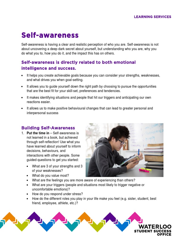 Building Self-Awareness Strategies | PDF | Self Awareness | Emotions