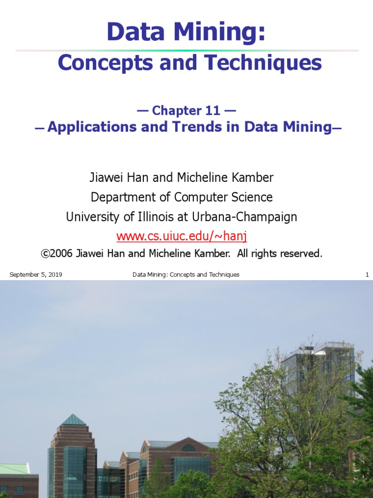 Concepts and Techniques: Data Mining | Download Free PDF | Dependent And Independent Variables ...