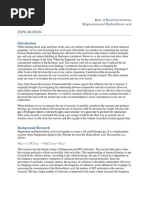 Magnesium and HCl Reaction Experiment | PDF