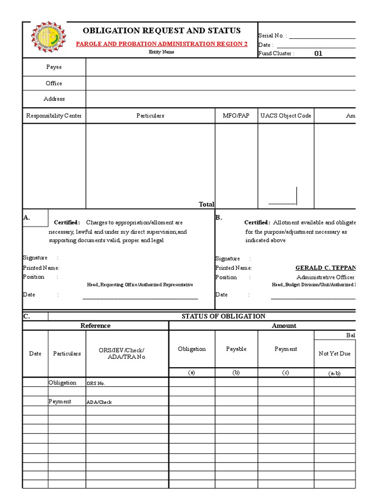 GAM Forms 2016 | PDF | Payments | Receipt