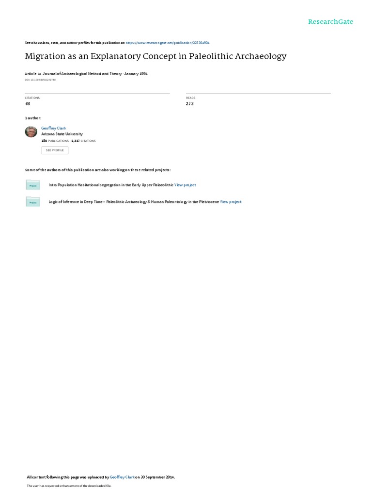 Paradigms in Science and Archeology | PDF | Paradigm | Science