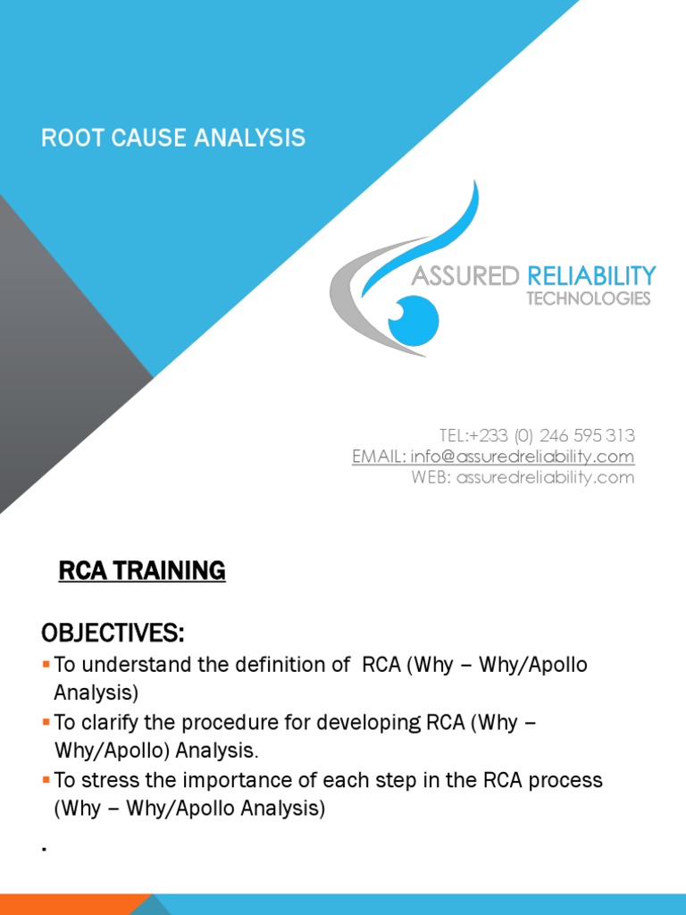 Root Cause Analysis | PDF | Causality | Cognitive Science