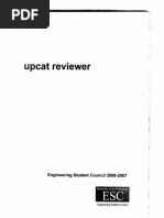 UPCAT Reviewer PDF | PDF