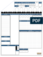 Fate Accelerated Character Sheet 1 | PDF