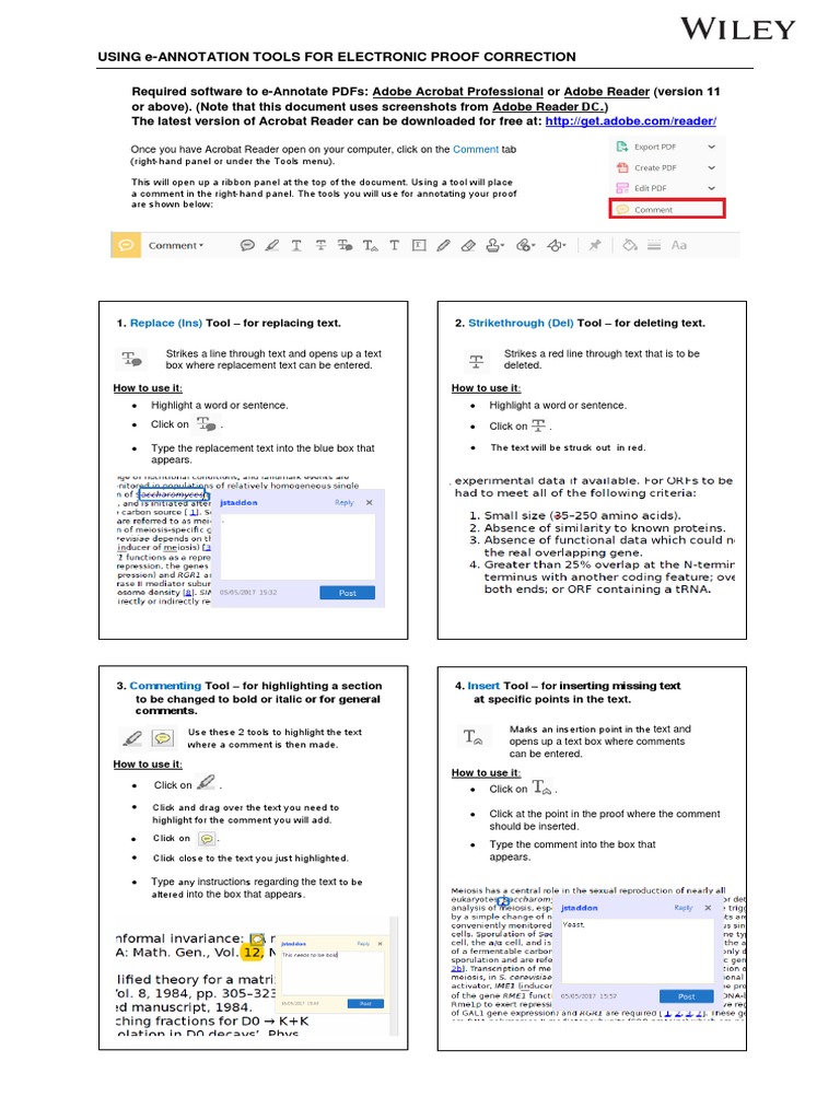 Using E-Annotation Tools For Electronic Proof Correction: Replace (Ins ...