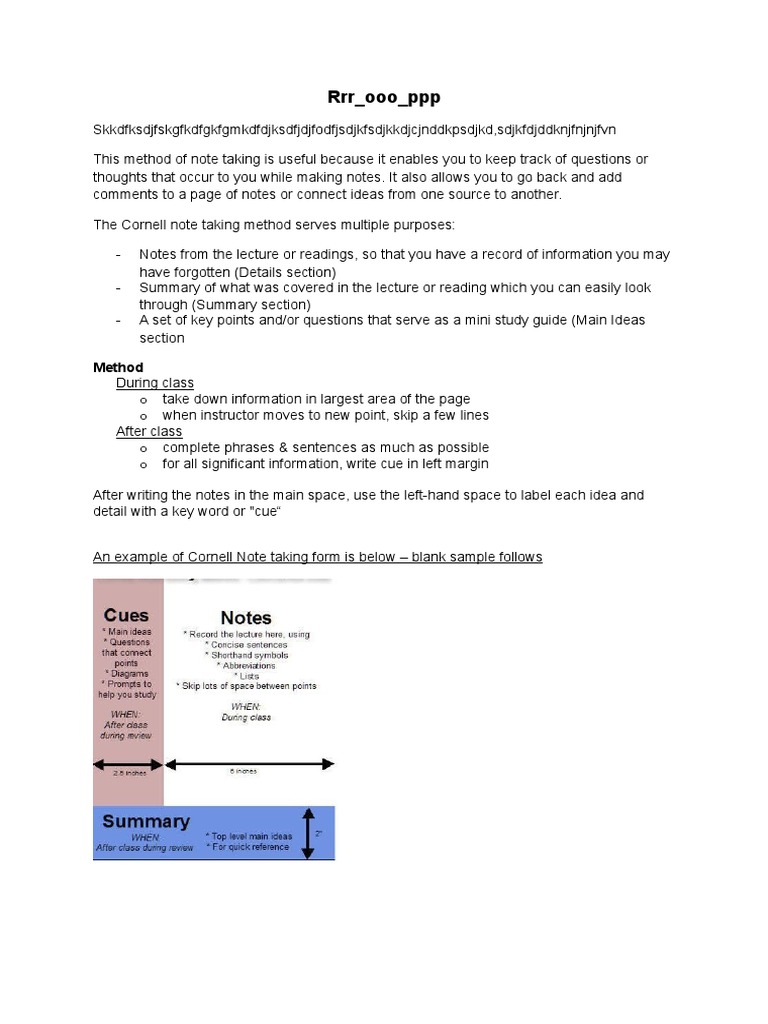 RRR - Ooo - PPP: Method | PDF