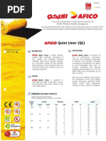 AP Armaflex Insulation Data Sheet | PDF | Thermal Insulation | Duct (Flow)