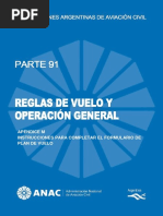 Como Llenar Plan de Vuelo | PDF | Aeronave | Reglas de vuelo visual