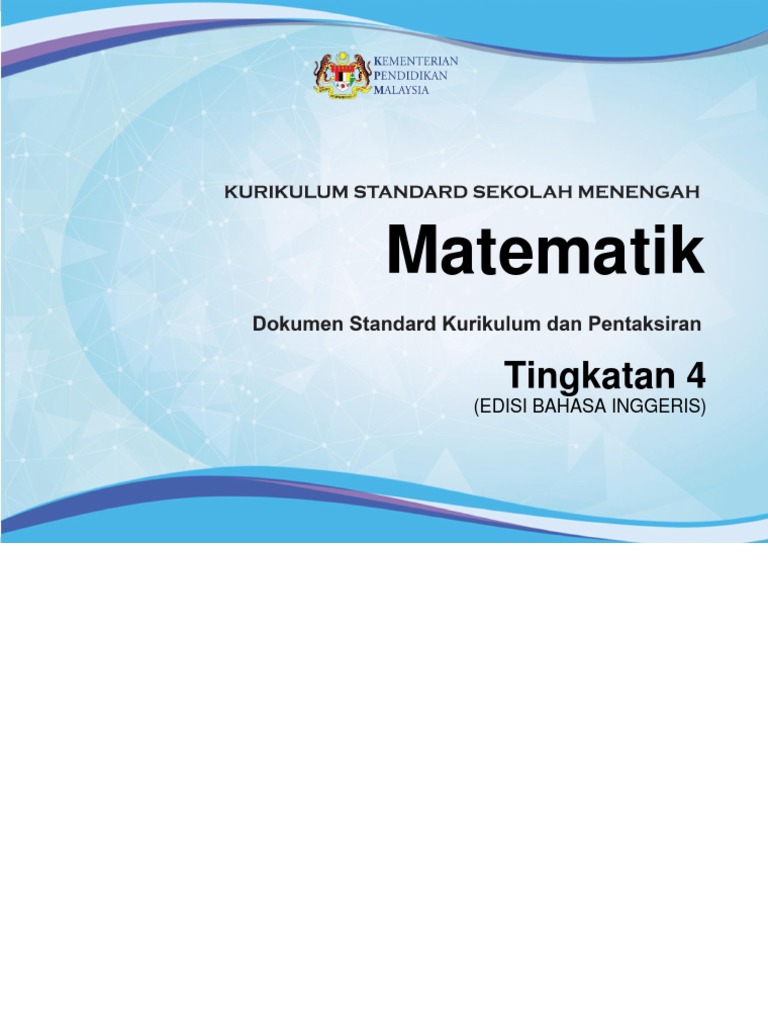 Mathematics Form 4 | PDF