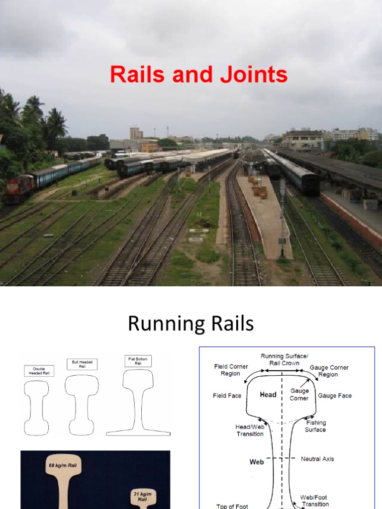 Rails and Joints: Transportation Engineering - I | PDF | Track (Rail ...