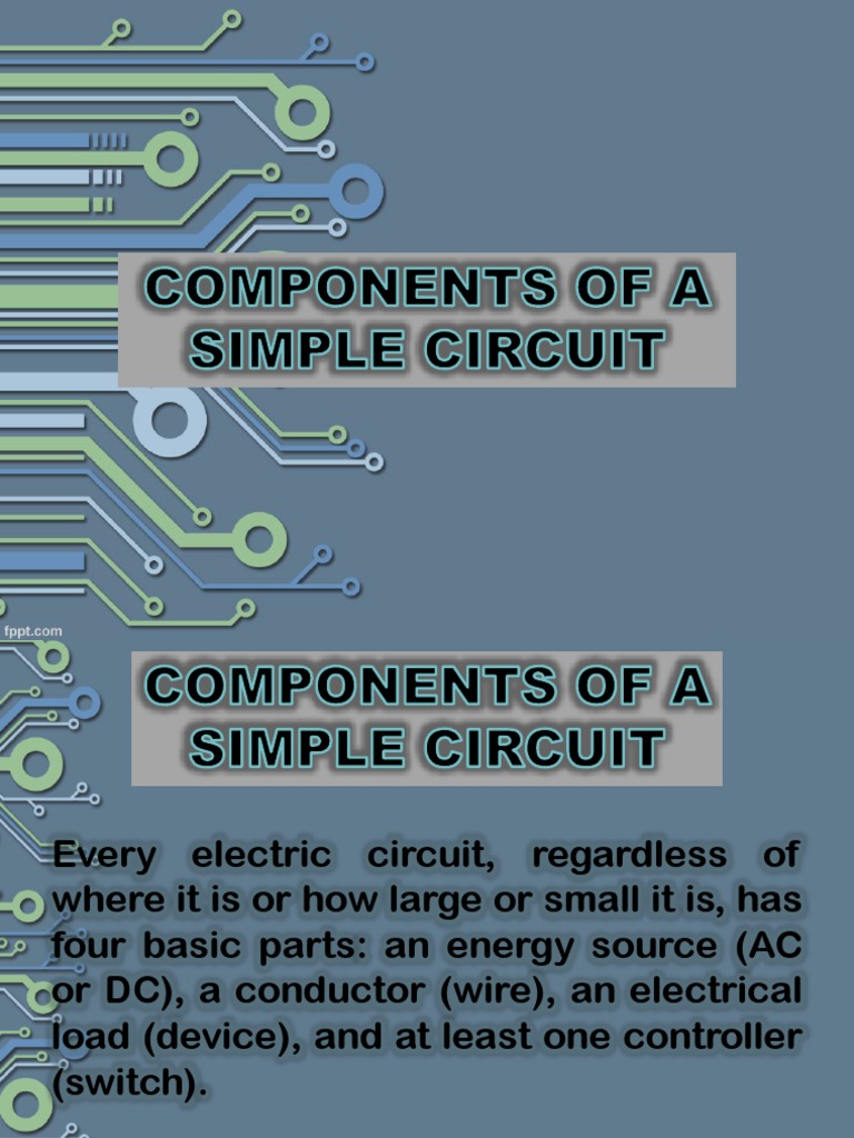 Components of A Simple Electrical Circuit | PDF