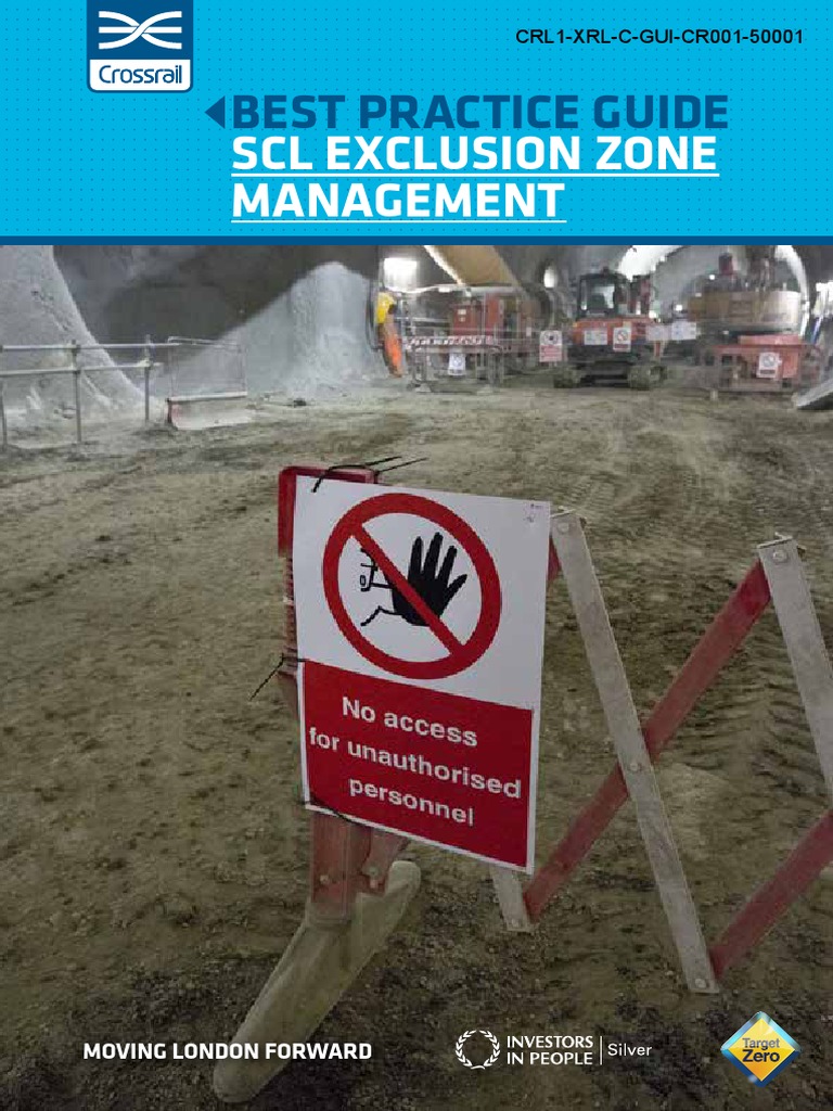 SCL Exclusion Zone Management | PDF | Safety | Tunnel