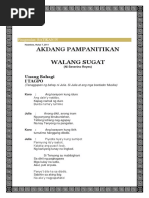 Script For Wlang Sugat | PDF