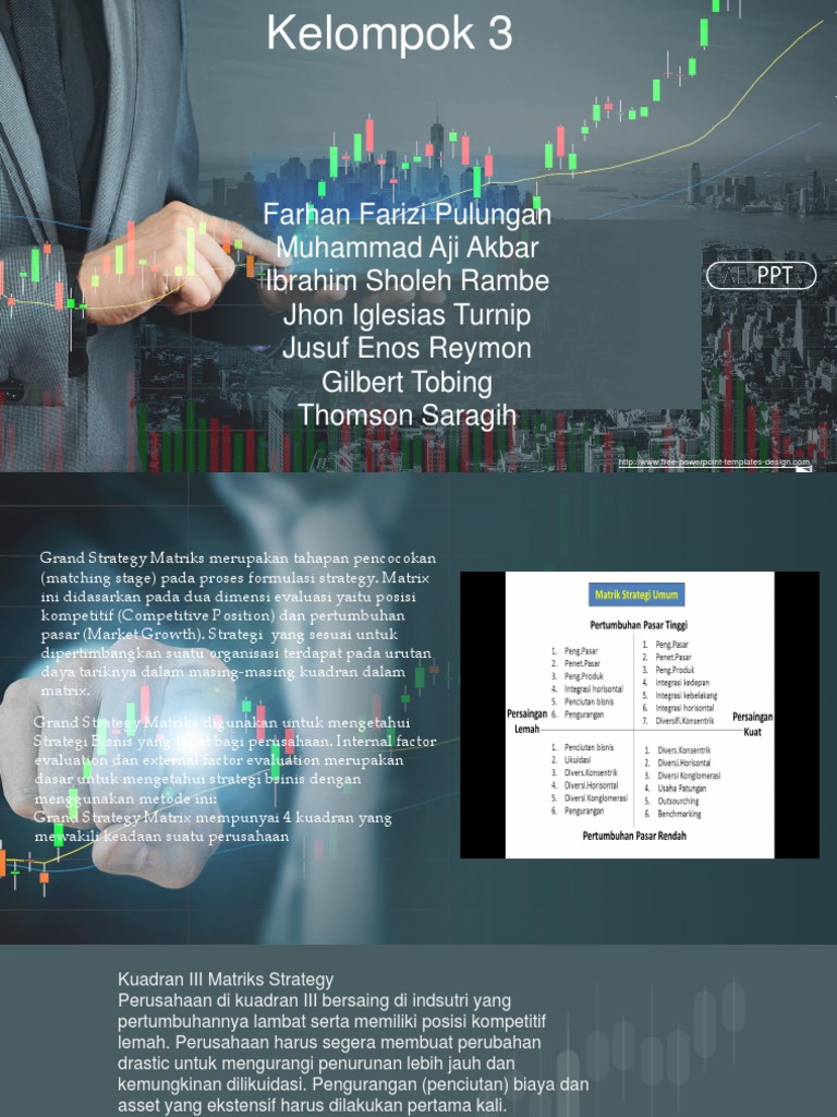 Kuadran III Grand Matriks Strategy KEL 3 | PDF
