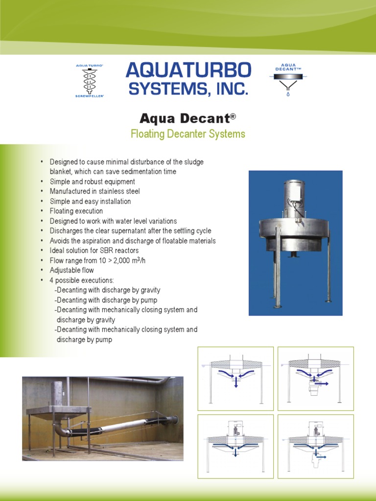 Aqua Decant | PDF | Valve | Pump