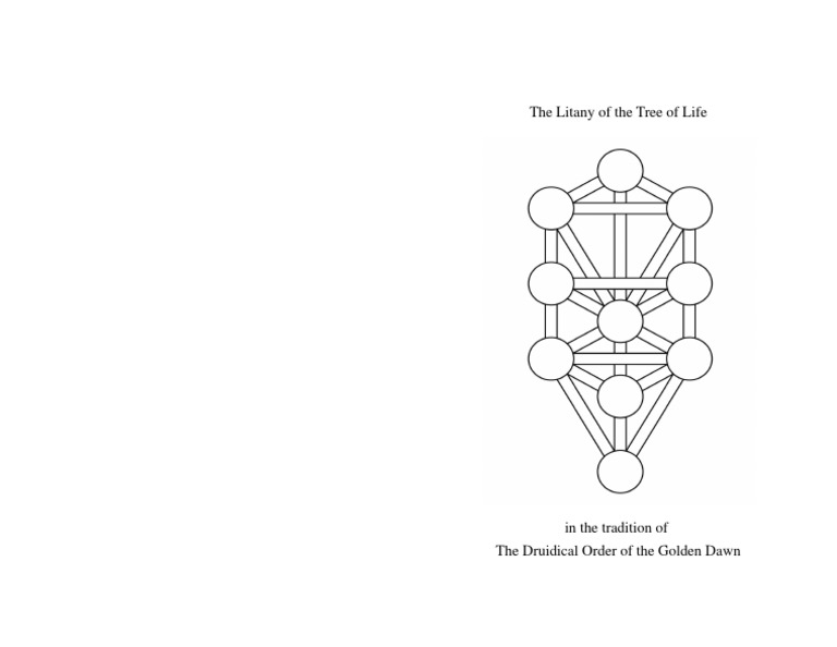 The Litany of The Tree of Life | PDF