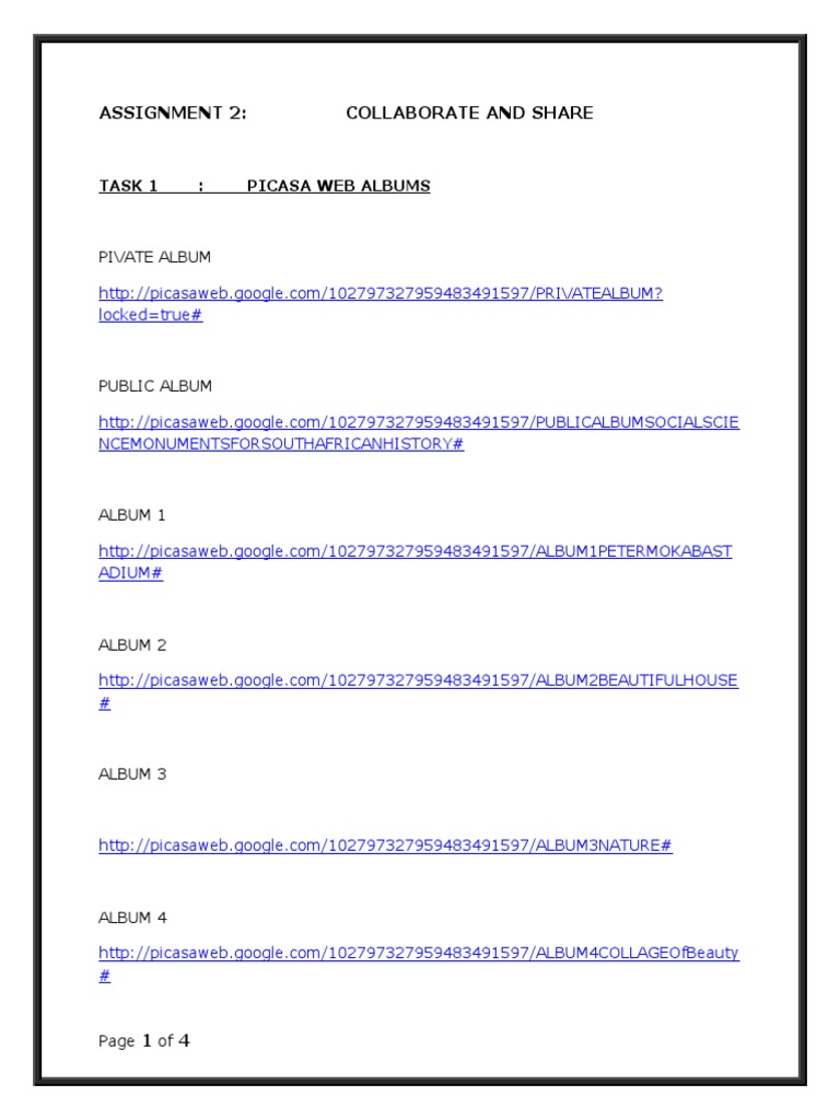 Assignment 2 Collaborate and Share | PDF | Mobile Phones | Telephone