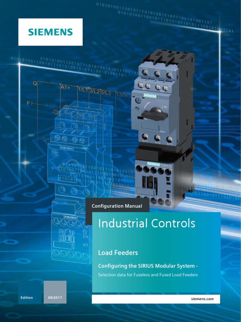 Siemens Manual Load Feeder Configuration En Us Relay Electric Motor