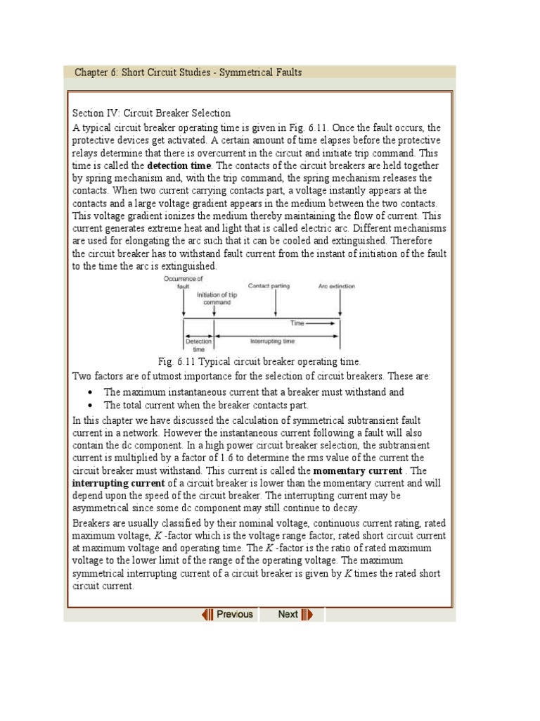 Circuit Breaker | PDF | Electrical Network | Electric Arc