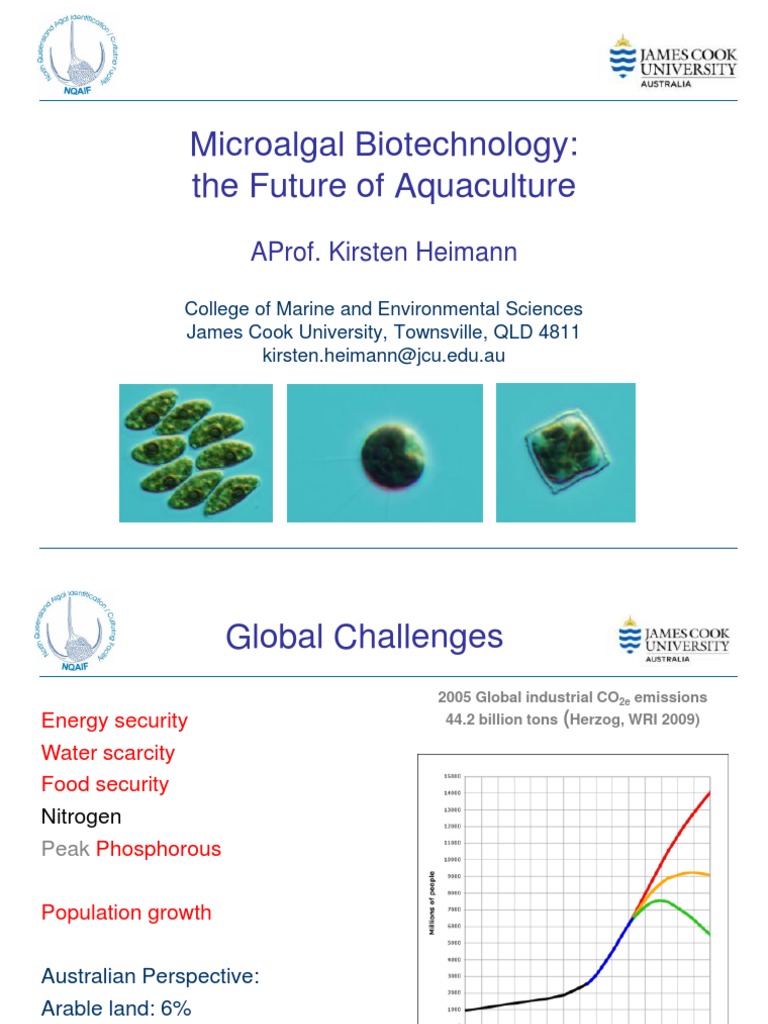 Microalgal Biotechnology in Aquaculture | PDF | Chemicals | Nature