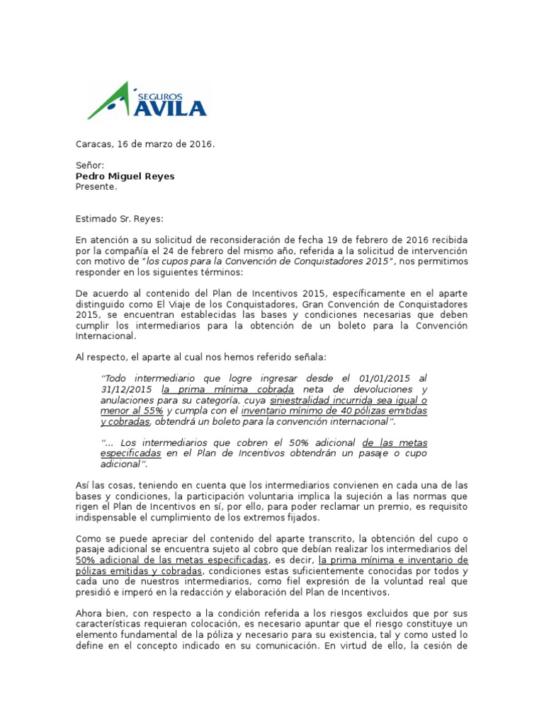 Carta A Intermediarios | PDF | Póliza de seguros | Reaseguro