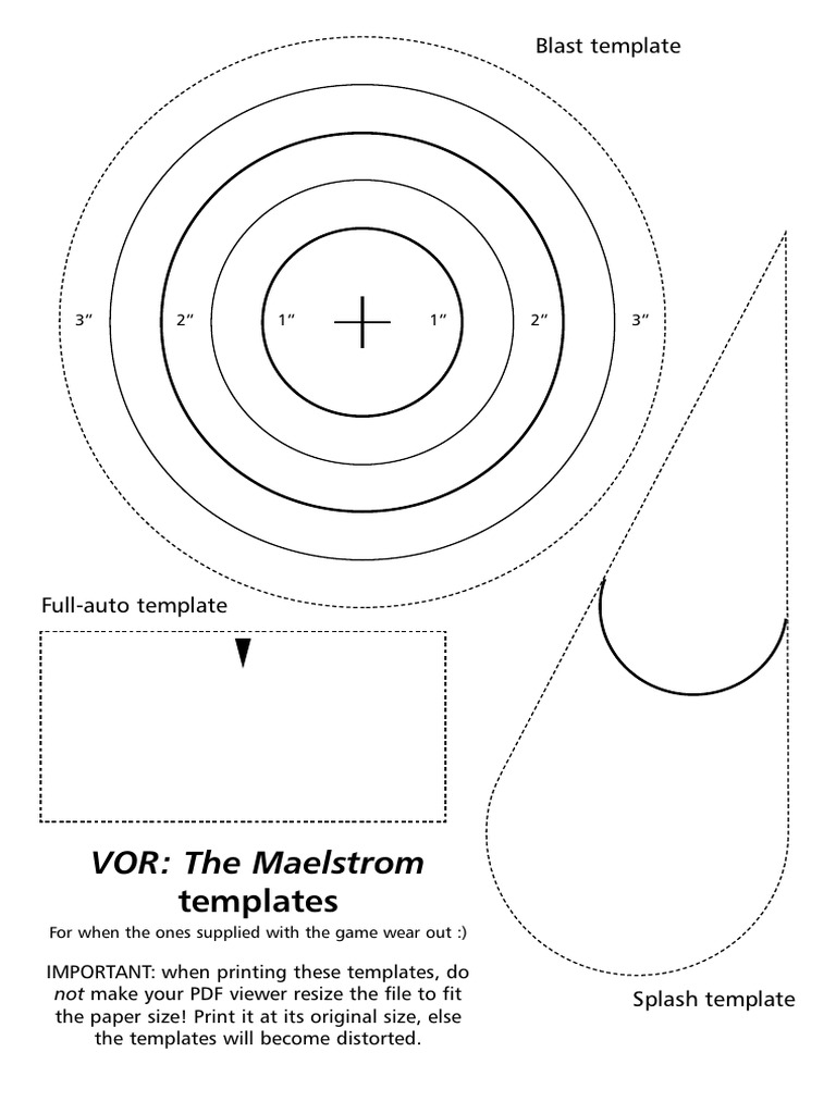 VOR Templates PDF | PDF
