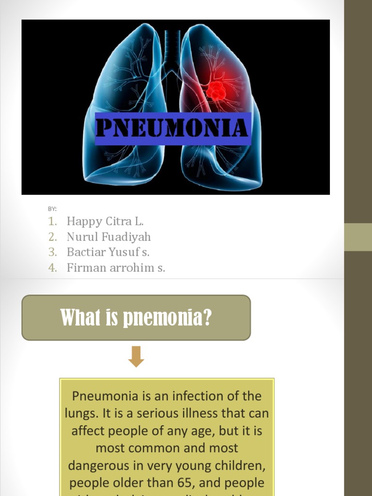 Health Promotion Pnemonia | PDF | Pneumonia | Microbiology