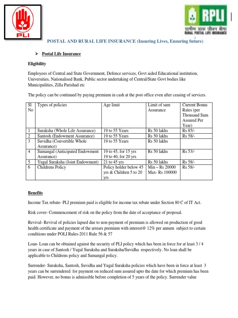 Pli Rpli | Download Free PDF | Life Insurance | Insurance