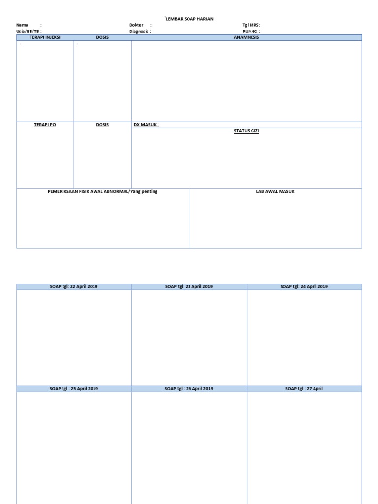 Terapi Injeksi Dosis Anamnesis | PDF