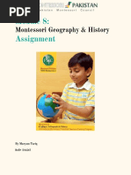 Assignment Module 8 | PDF | Montessori Education | Continent