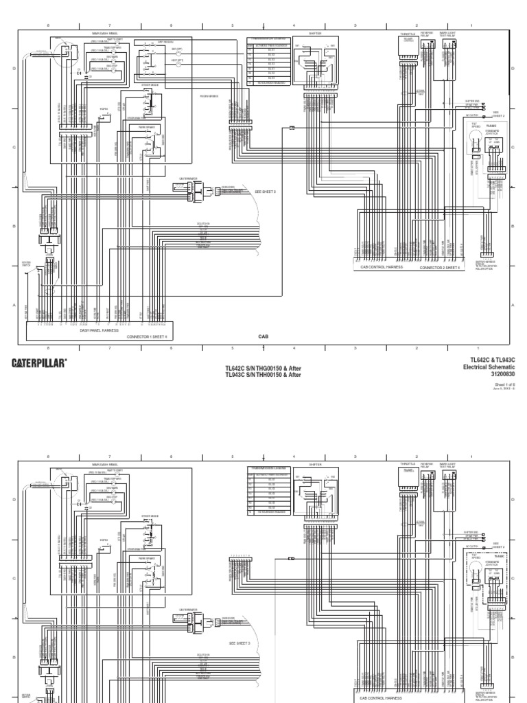 A - TL642C TL943C - CAT - Elec Schem | PDF