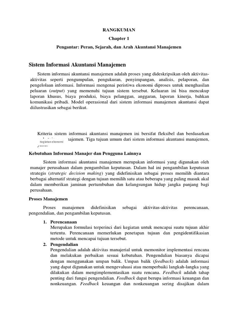 Chapter 1 Akmen | PDF