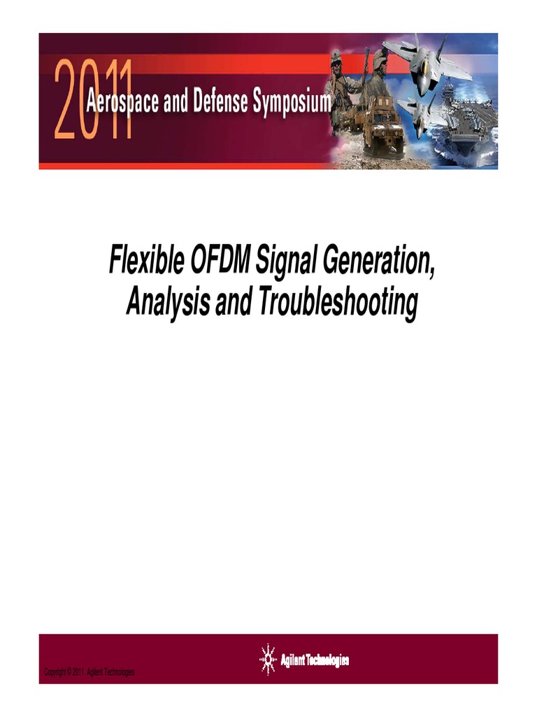 Flexible OFDM Signal Generation, Analysis and Troubleshooting | PDF ...
