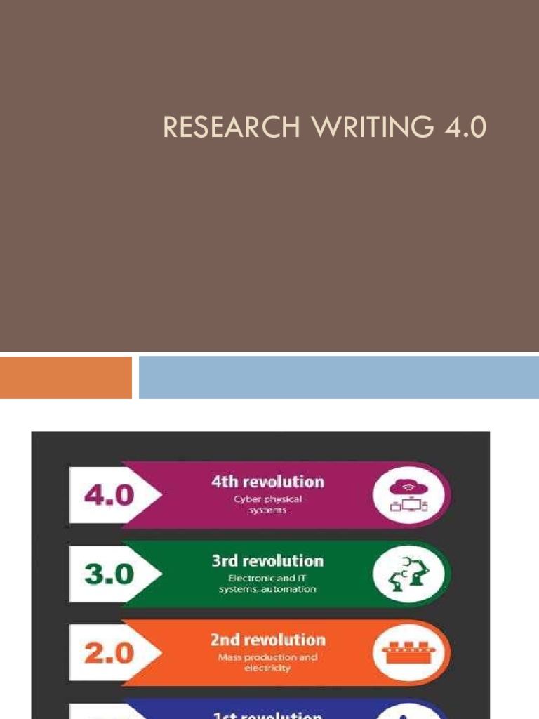 Research Writing 4.0 | PDF | Thesis | Curriculum