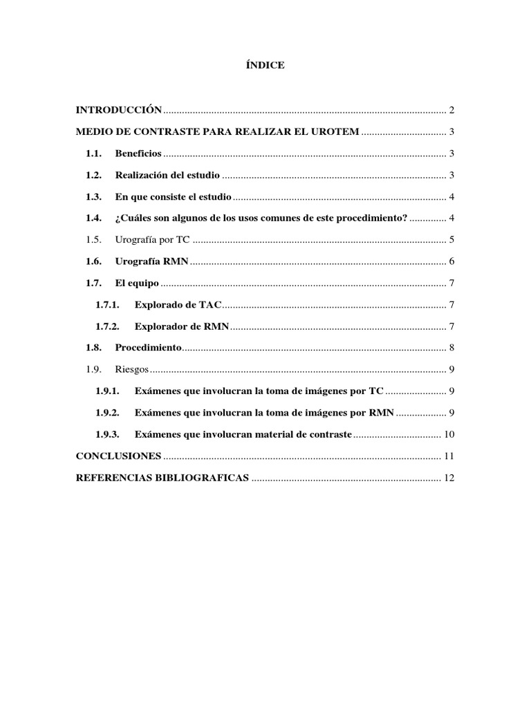 Urotem: Tomografía del Tracto Urinario | PDF | Ct Scan | Resonancia ...