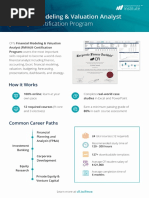 Financial Modeling & Valuation Analyst (FMVA) ® Syllabus Brochure | PDF