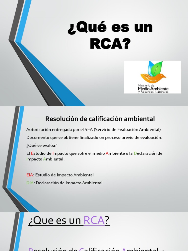 Presentacion Qué Es Un RCA | PDF | Finanzas y dinero | Tecnología