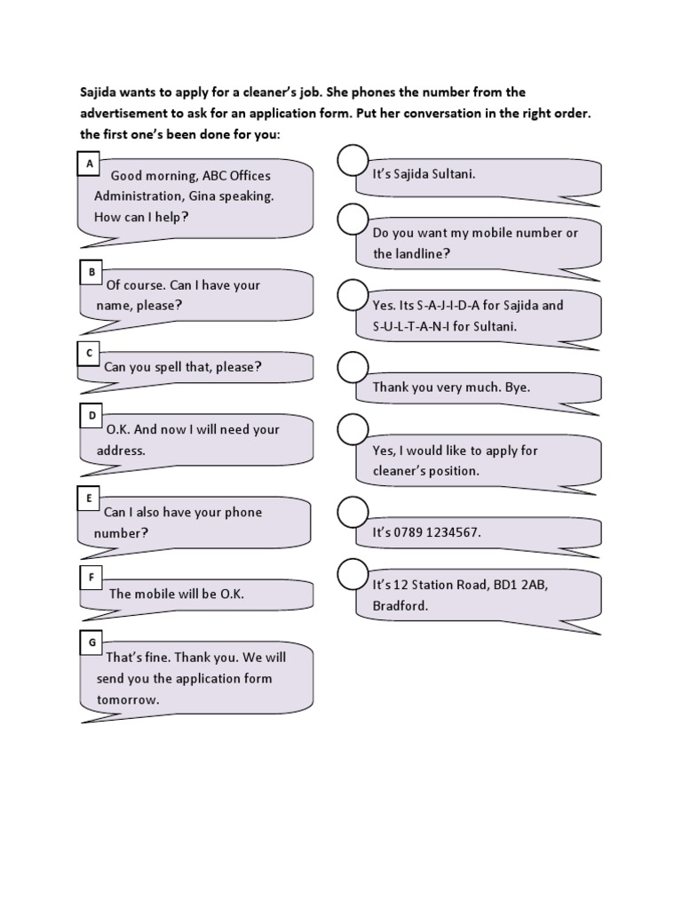 Getting A Job 2 Fun Activities Games - 6899 | PDF | Business