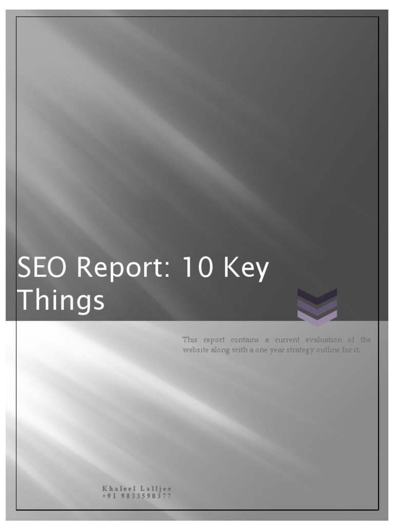 10 Key Things - SEO Proposal PDF | Descargar gratis PDF | Search Engine ... 10 Key Things - SEO Proposal PDF | Descargar gratis PDF | Search Engine ...
