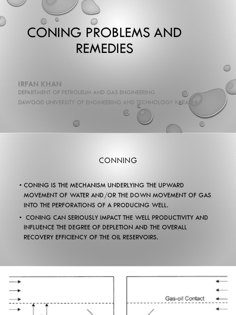 Coning Problems and Remedies | PDF