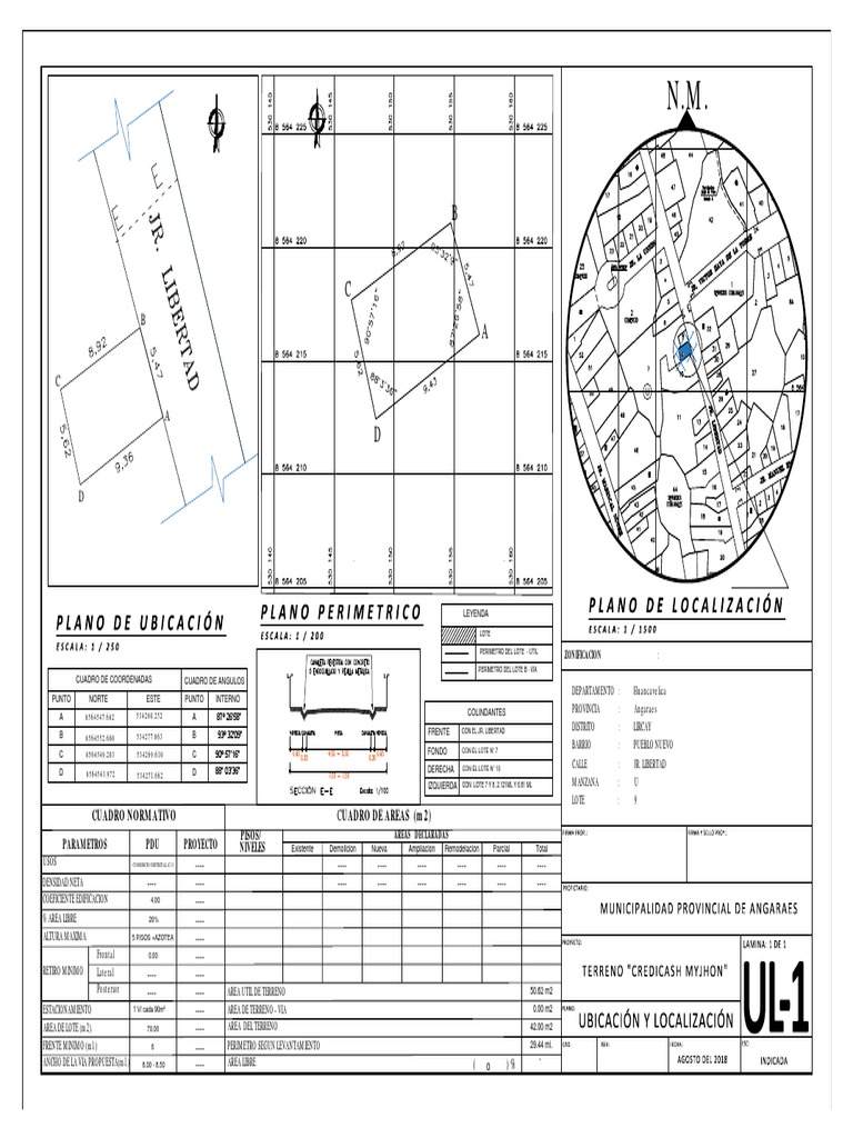 Plano de Ubicacion y Localizacion | PDF