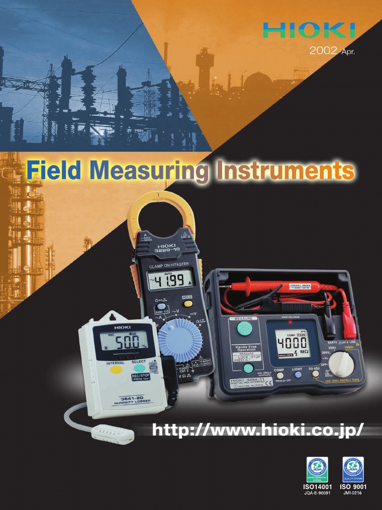 Hioki | PDF | Power Supply | Ac Power