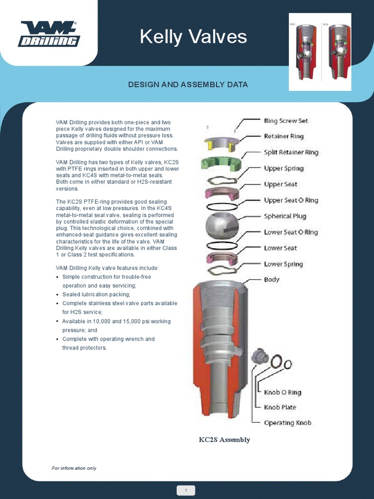 Upper and Lower Kelly Valves | PDF | Valve | Liquids