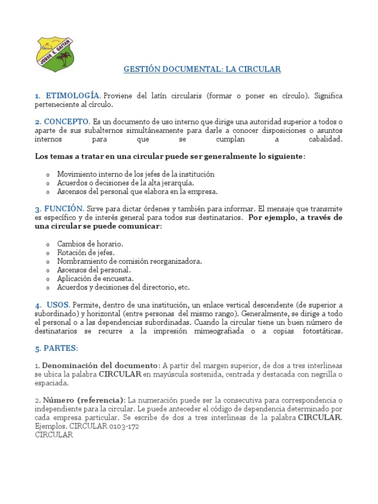 La Circular | PDF