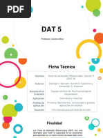 Cuadernillo Test DAT 5-Nivel 1 (Corregido) PDF | PDF