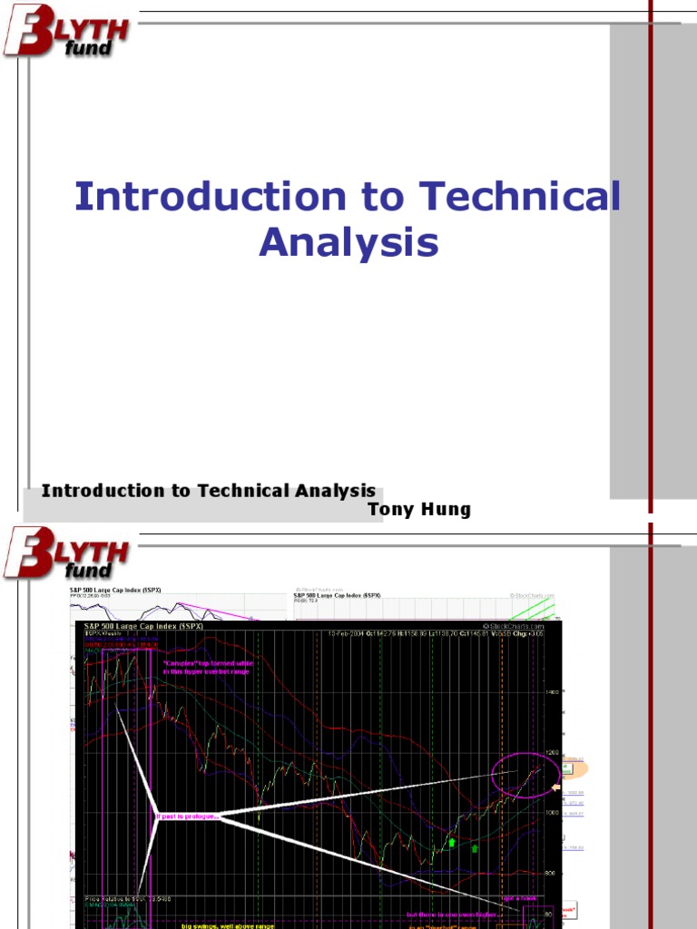 Tony Hung Introduction To Technical Analysis | PDF | Technical Analysis | Investing