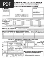 Fbise Application Form Issuance of Duplicate Certificate - New | PDF ...