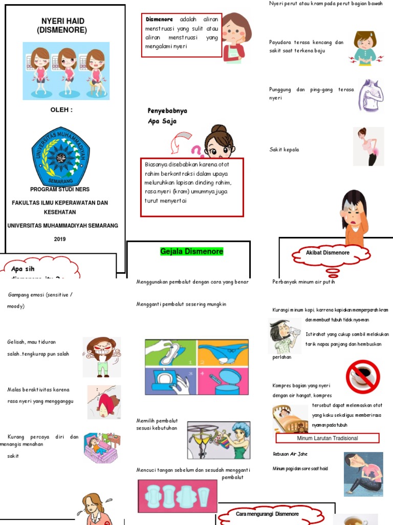 LEAFLET Dismenore | PDF